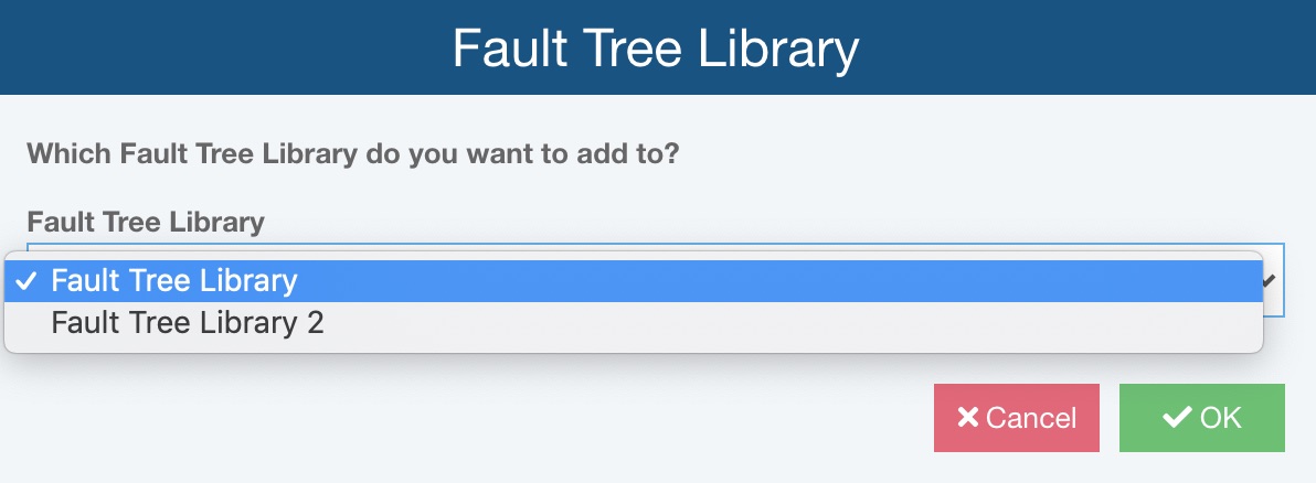Fault Tree Libraries